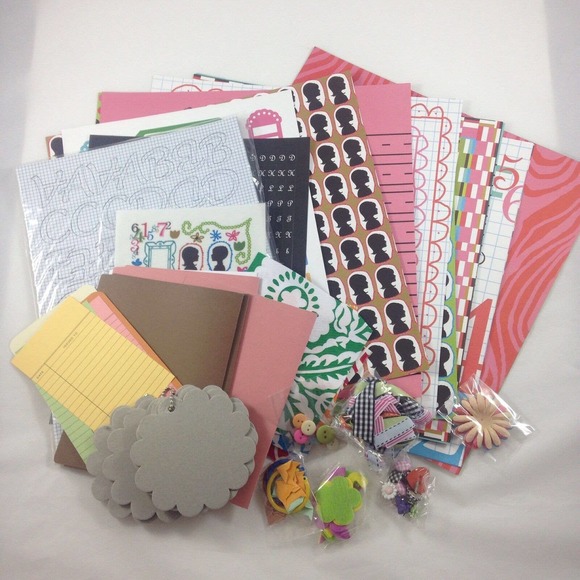 Poppy Ink | Office | Poppy Ink 648pc Scrapbooking Kit Once Upon A Park ...